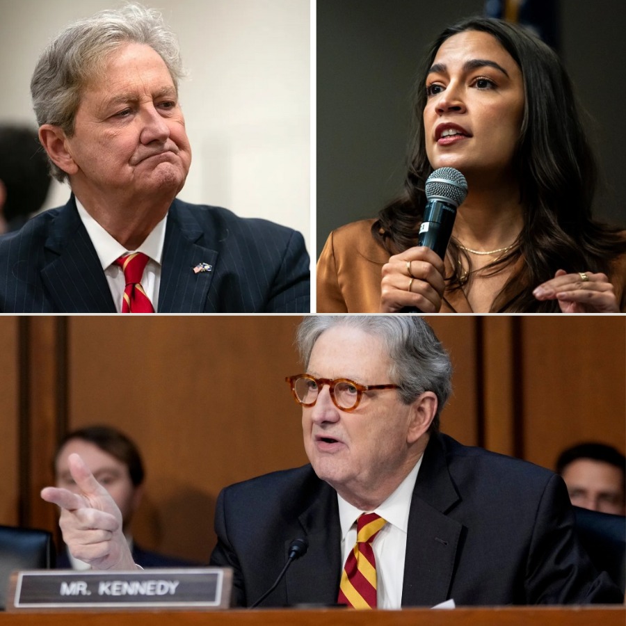 BREAKING: AOC Said ‘You Need to Be Silenced’—Senator Kennedy’s Shocking ...