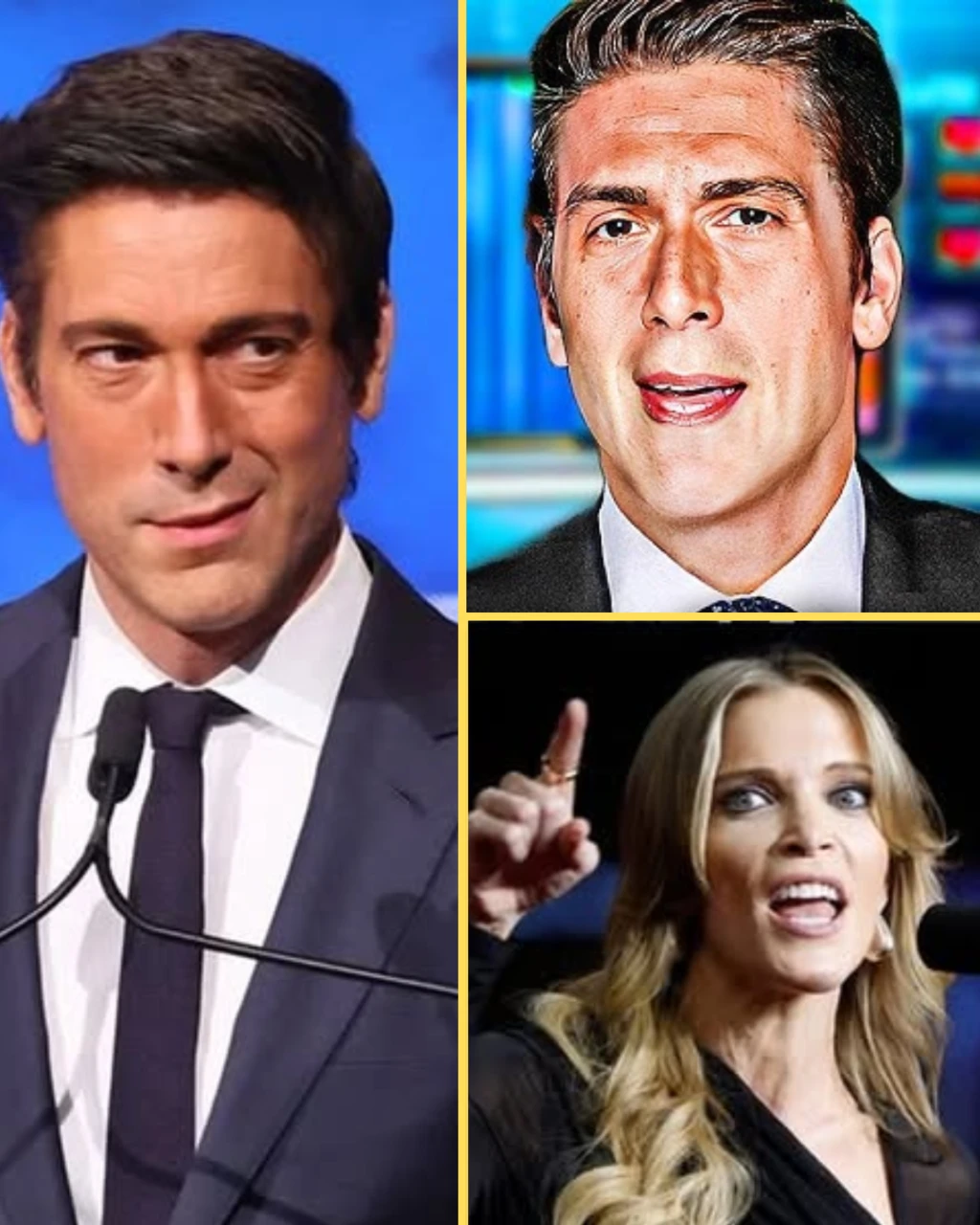 "HE'S A FAKE": Megyn Kelly Accuses David Muir of “Abject Vanity” On Air ...