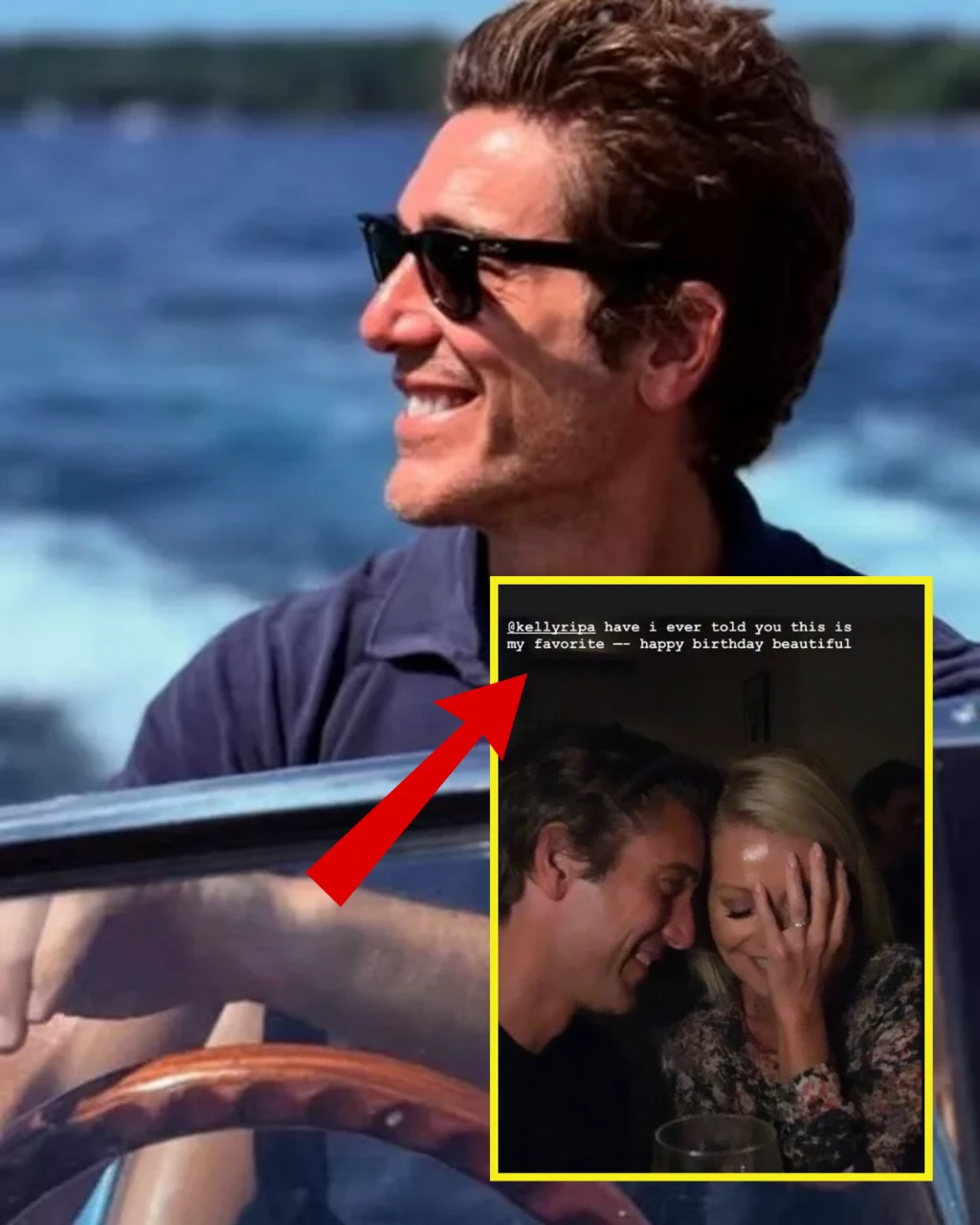 Kelly Ripa Hi.jacks David Muir’s Vacation Post With 2-Word Comment That ...