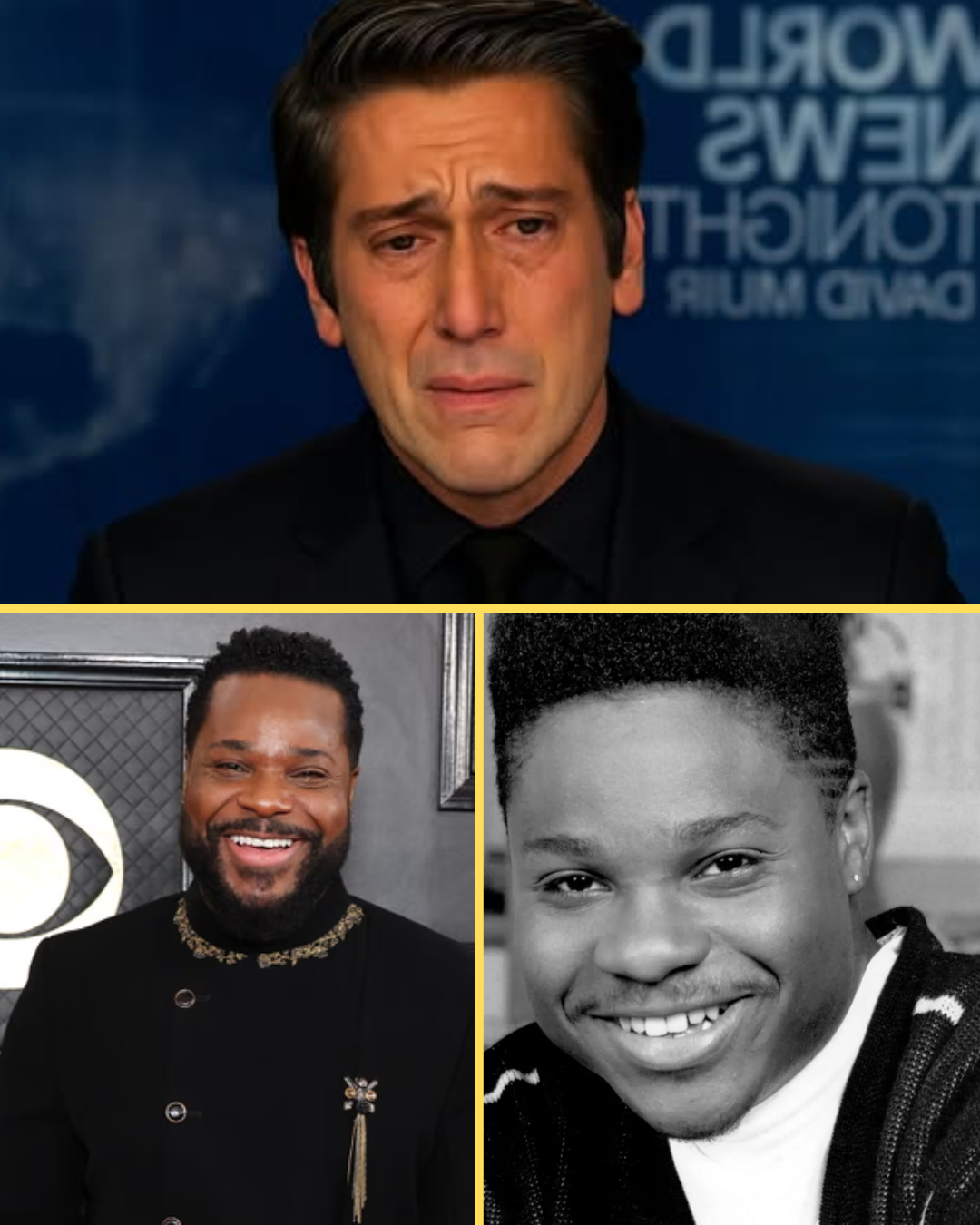 BREAKING: Emotional David Muir In Tears Announcing Malcolm-Jamal Warner ...