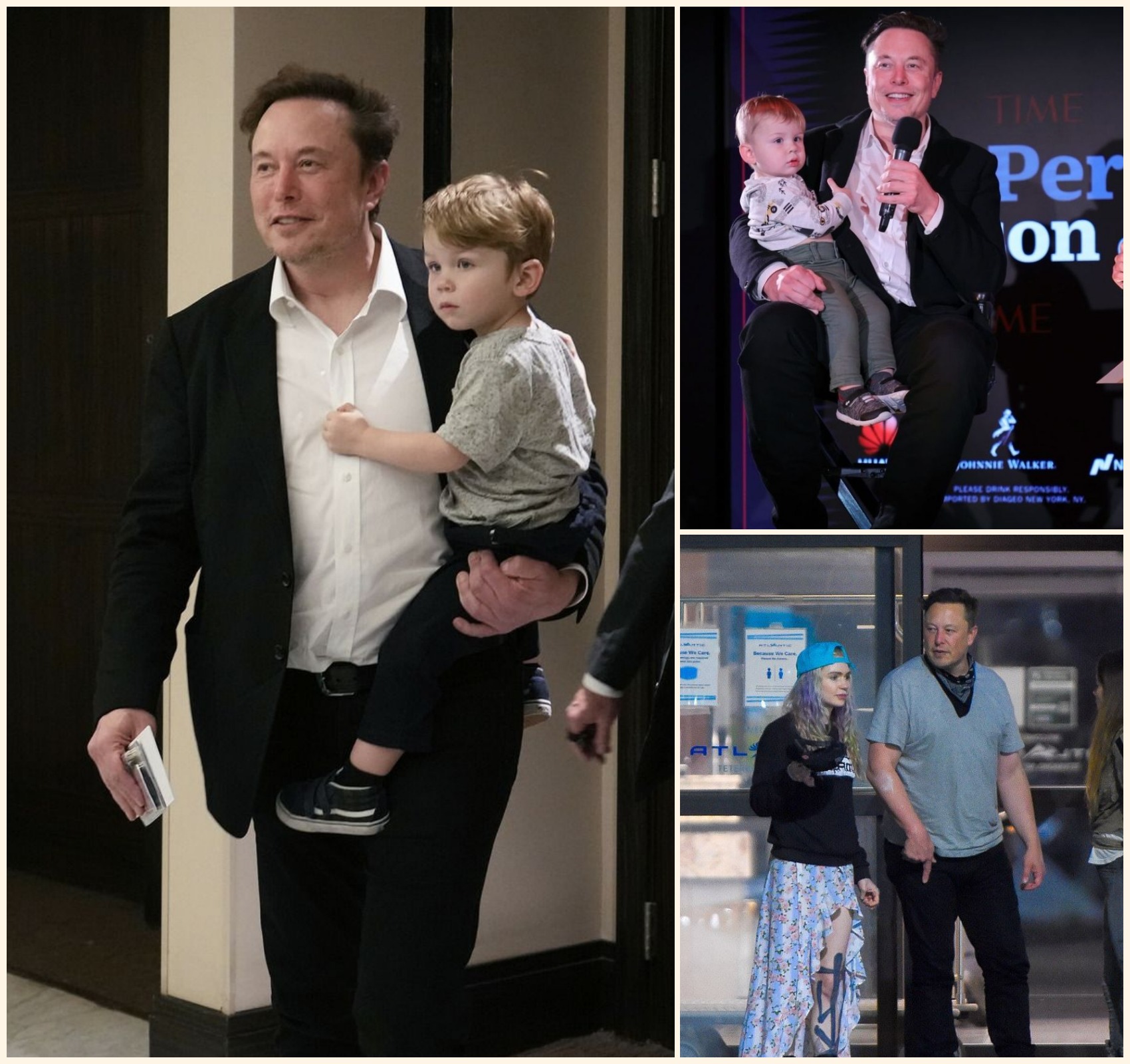 Elon Musk STUNS Texas Grand Prix Crowd With 3-Year-Old Son After ...