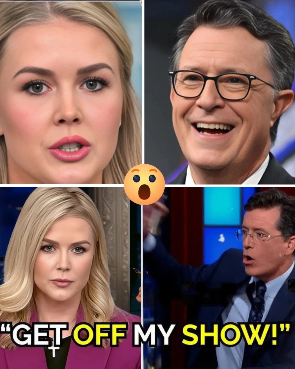 LATE-NIGHT SHOWDOWN: Stephen Colbert AMBUSHES Karoline Leavitt With ...