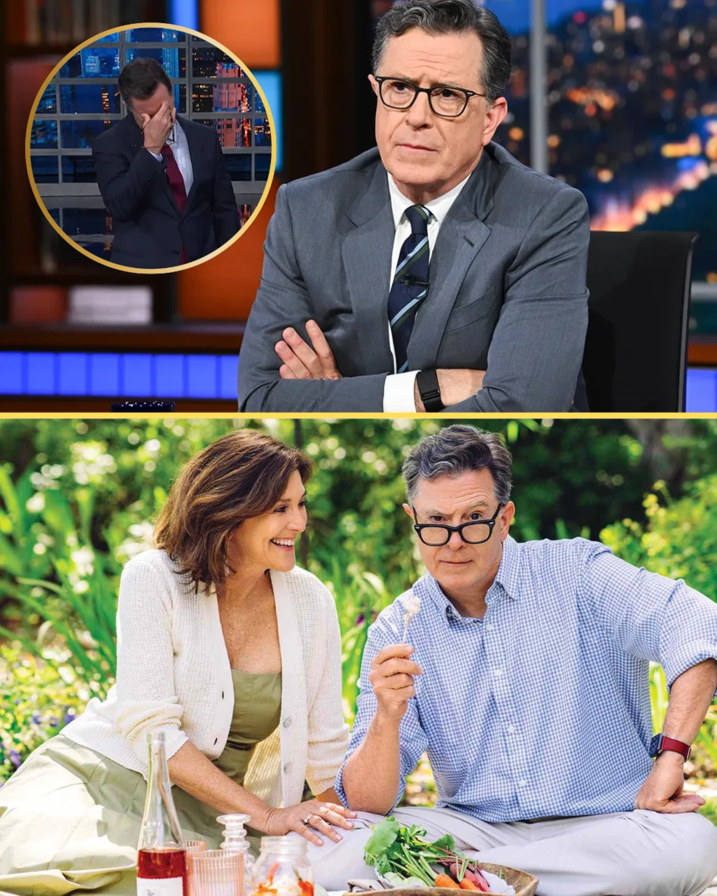 LATE-NIGHT BOMBSHELL: Stephen Colbert’s Wife DROPS 9-Word Confession That Sends Host Off Set ...