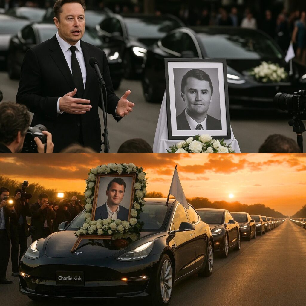 Elon Musk’s Tear-Jerking Tesla Tribute to Charlie Kirk’s Final Journey ...