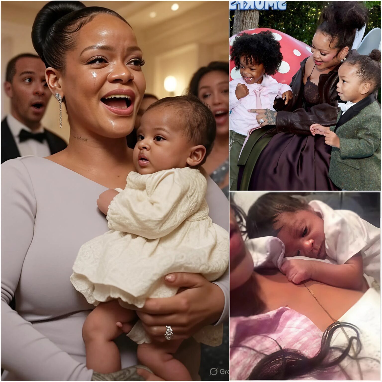 RZA’s Whisper Breaks Rihanna! A-List Party Stuns as 2-Year-Old’s Words ...