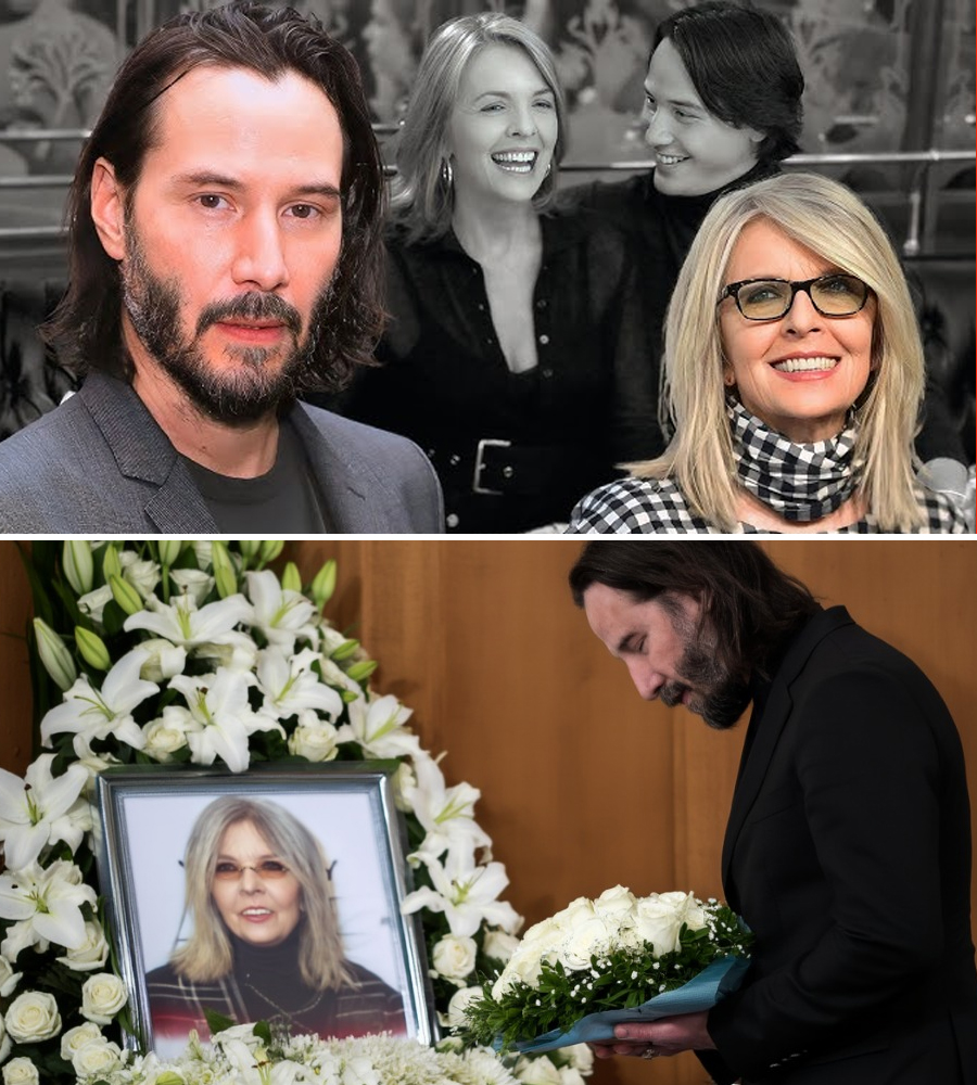 Keanu Reeves Breaks Down at Diane Keaton’s Funeral — Hidden Letters ...