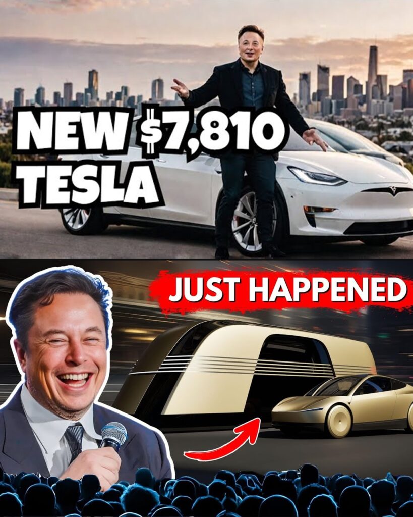 ELON MUSK FINALLY REVEALS THE NEW $7,000 TESLA CAR — A GAME-CHANGER FOR ...