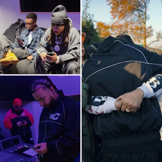 The Legend Returns: MAX B AND FRENCH MONTANA IN THE STUDIO Preparing ...