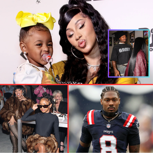 TEARS OF JOY: Cardi B's Daughter Kulture Calls Stefon Diggs 'Dad' for ...