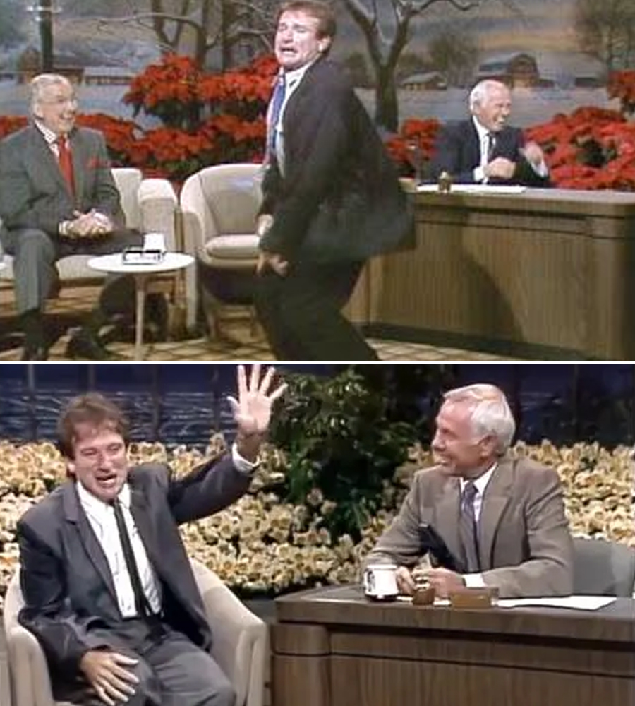 The Greatest Moment in Tonight Show History: When Robin Williams Turned ...