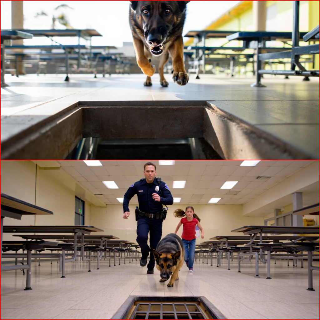 K-9 Explodes Into Barking at School—Seconds Later, Officers Find What ...