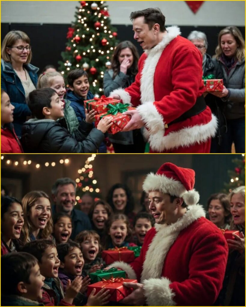 THE ‘SECRET SANTA’ NO ONE EXPECTED — Billionaire Elon Musk Quietly ...