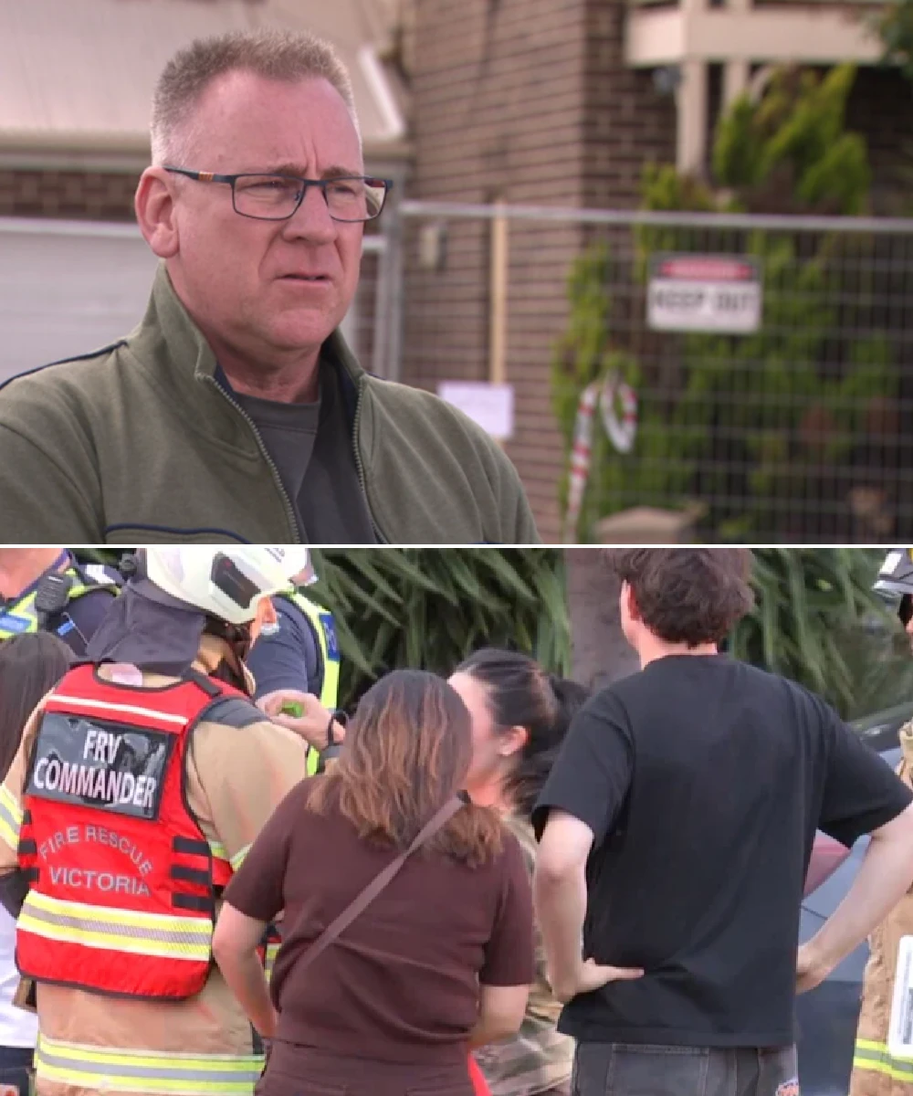 Returning to his burnt-out home to find mementos, a Melbourne father ...