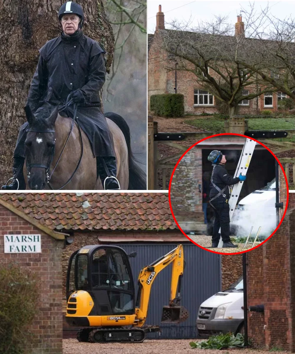 Marsh Farm is under renovation, where will the former Prince Andrew ...