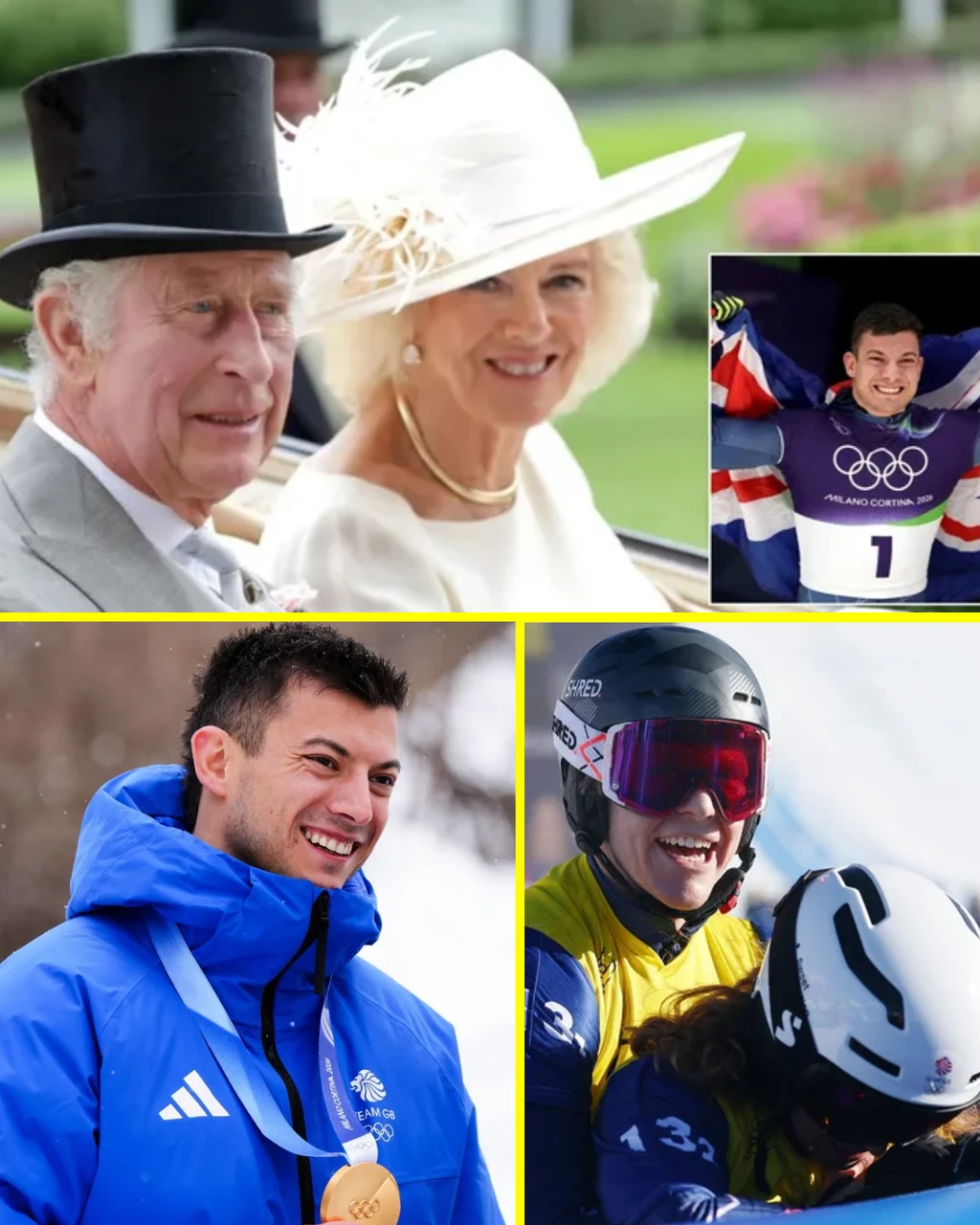 “A ROYAL SALUTE TO GOLD” — King Charles and Queen Camilla Send ...