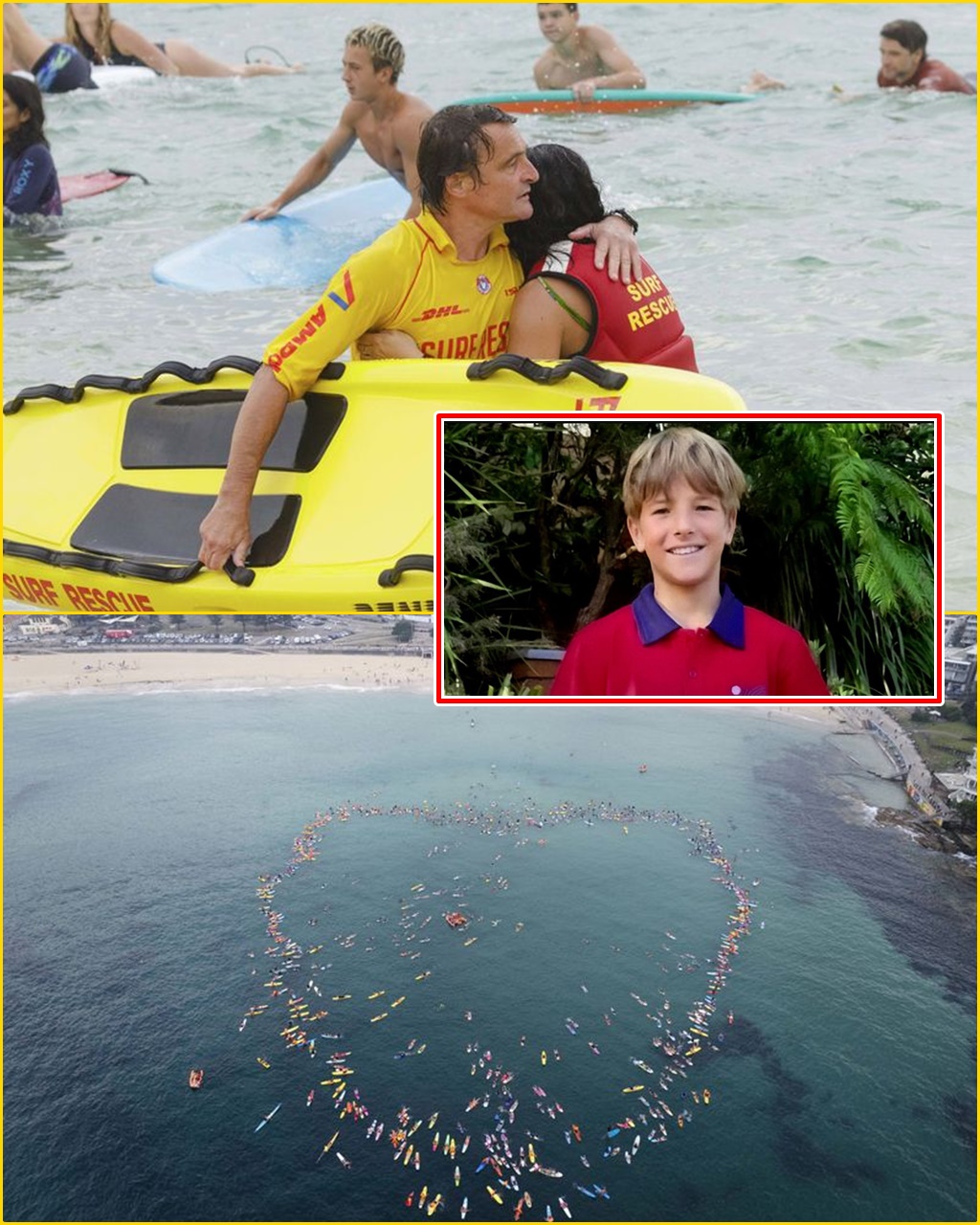 🌊 A Circle of Love in the Sea — Heartbroken Parents of Sydney Harbour ...