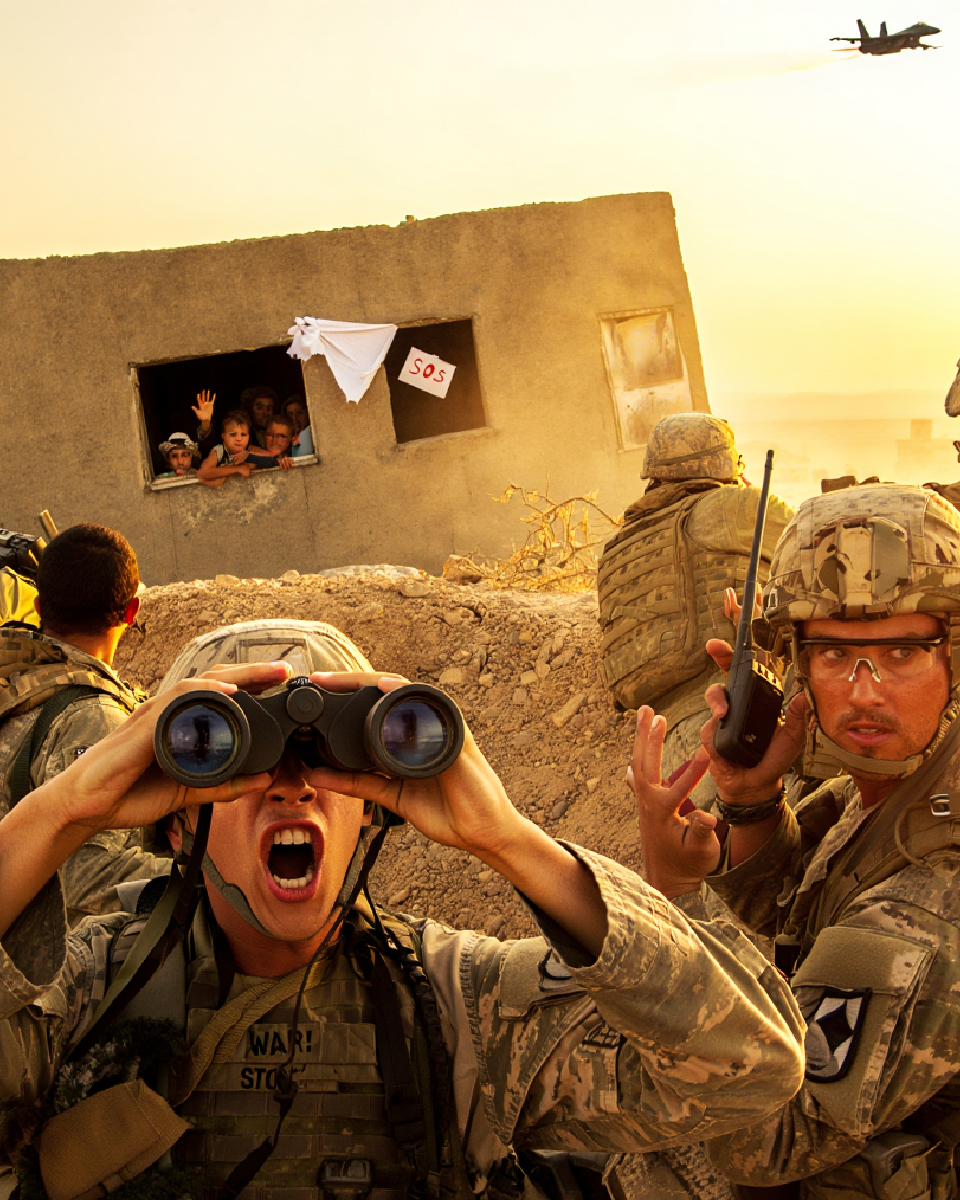 A platoon receives orders to strike a building suspected of being an ...